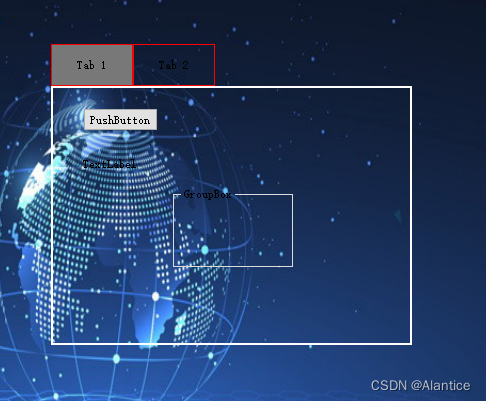 QTabWidget透明样式表_qtabwidget标签设置透明-CSDN博客