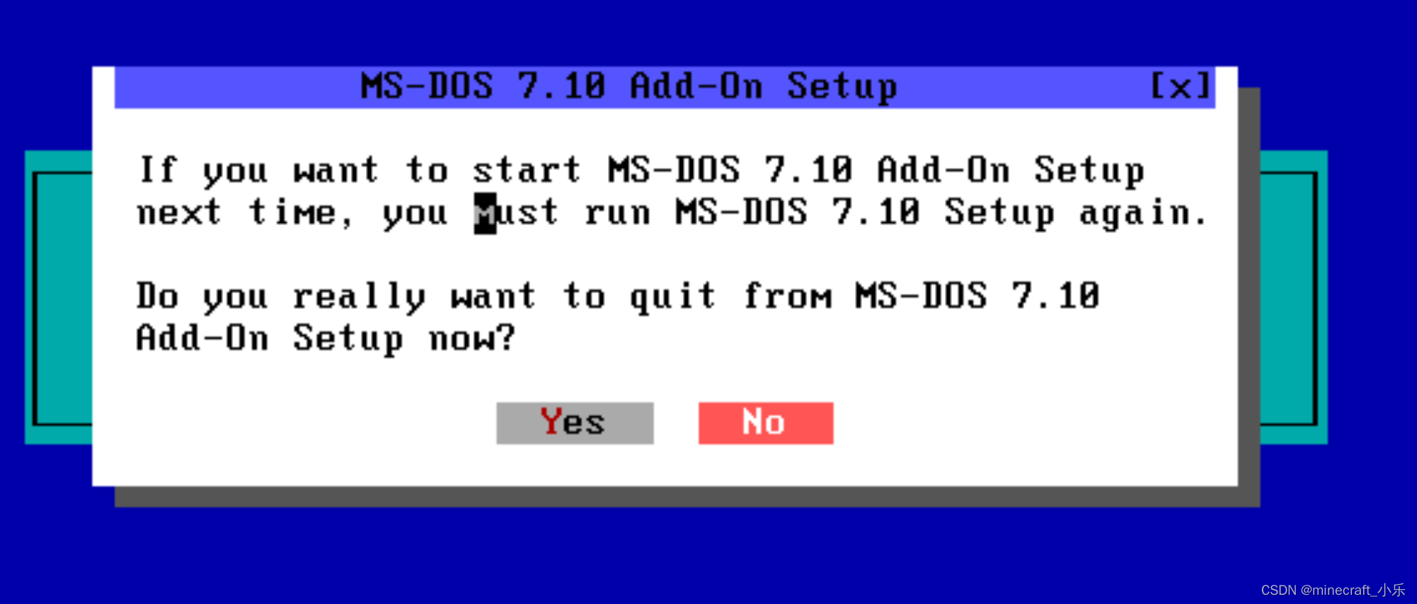 VMware虚拟机安装MS-DOS 7.10教程_msdos7.10-CSDN博客