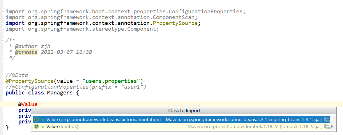 @Value Cannot find method ‘value‘(lombok冲突)_cannot find method 'value-CSDN博客