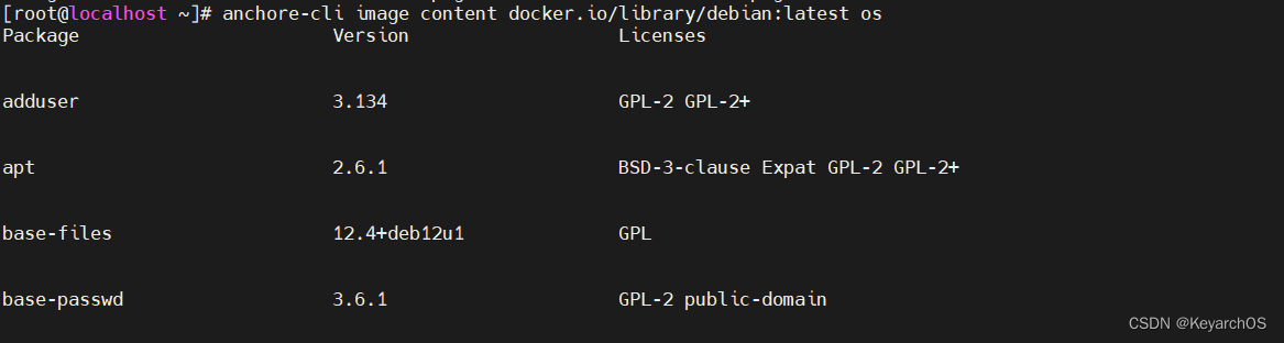 KeyarchOS(KOS)安装Anchore-CSDN博客