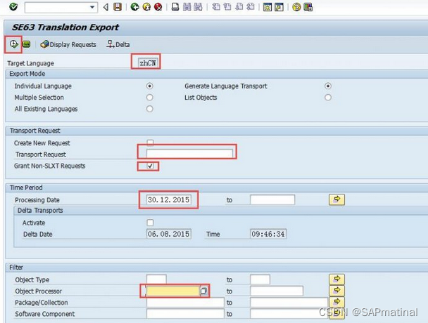 matinal：SAP ABAP 如何传输翻译文本_abap翻译传输-CSDN博客