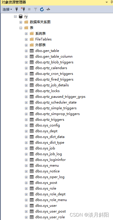 若依，更改数据库为mssql_ruoyi 使用my sql 转 mssql 后 limit 报错-CSDN博客