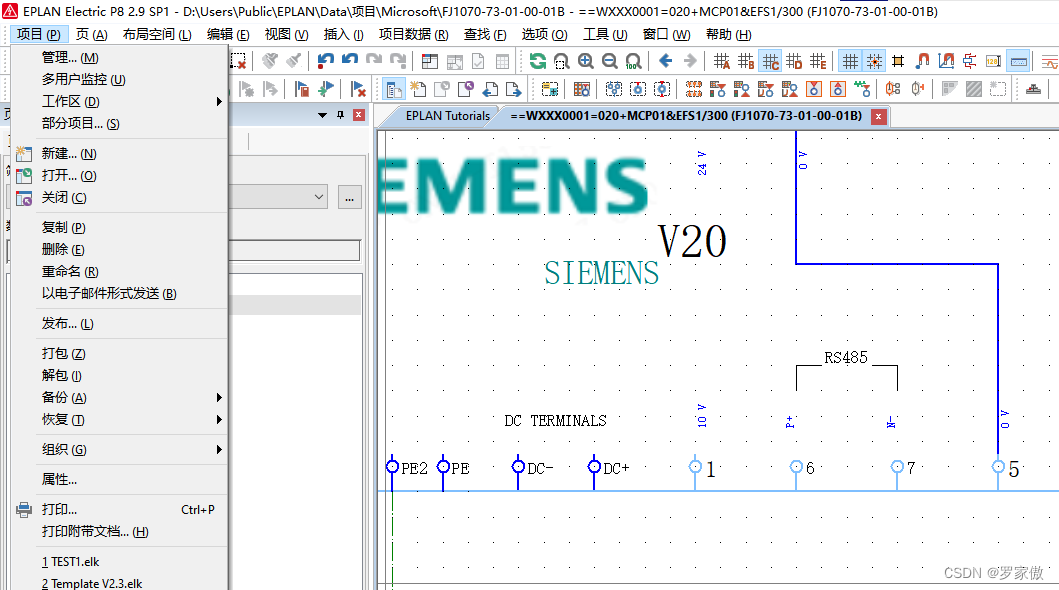EPLAN2.9_如何同时打开多个项目并进行窗口比对_eplan打开多个窗口怎么设置-CSDN博客