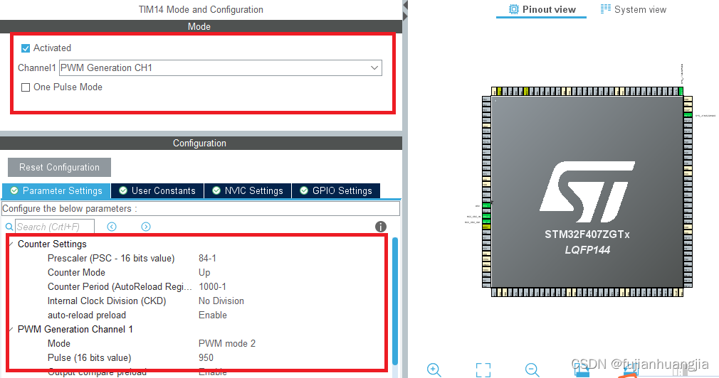 STM32F407 CubeMX HAL库PWM输出设置与应用_hal库设置pwm占空比-CSDN博客