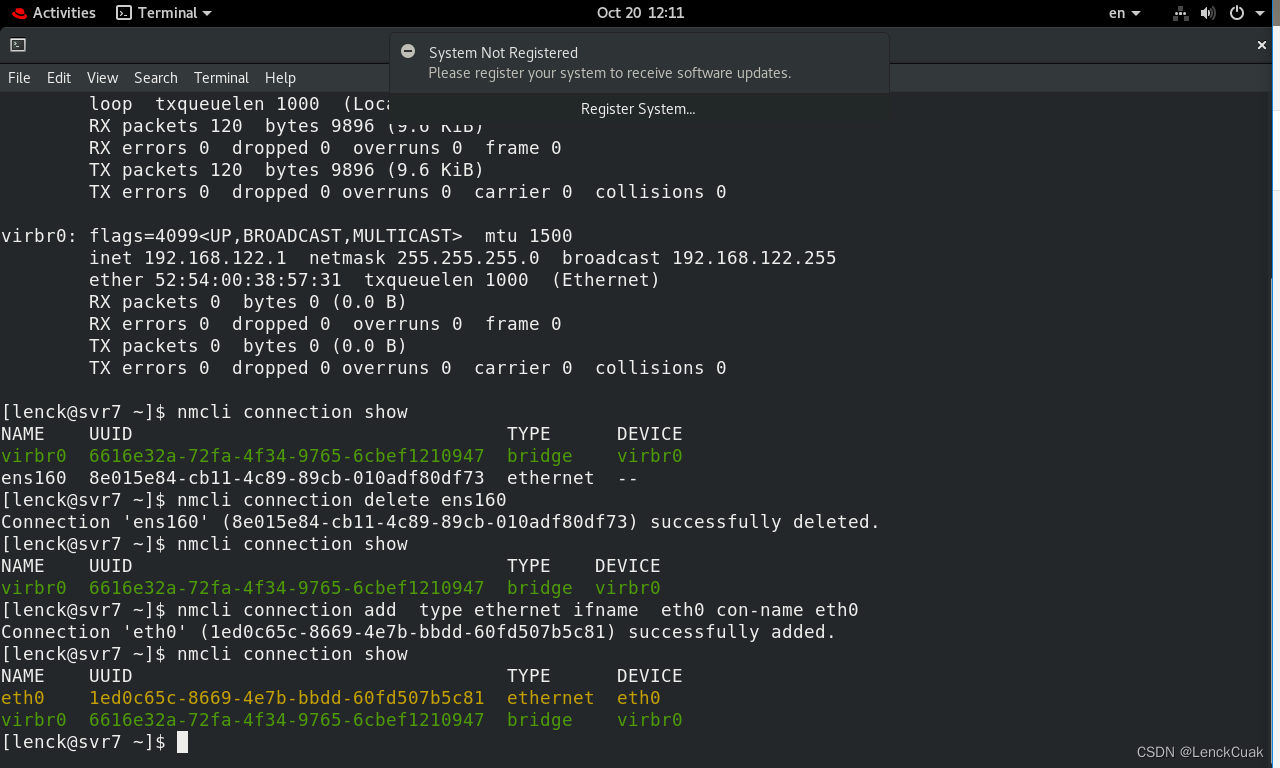 【Linux】【Red Hat】网络配置_红帽linux配置ip地址-CSDN博客
