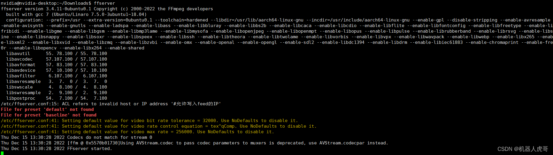 5 3 Ffmpeg Libx264 Dev 搭建usb相机转rtsp服务器 Csdn博客