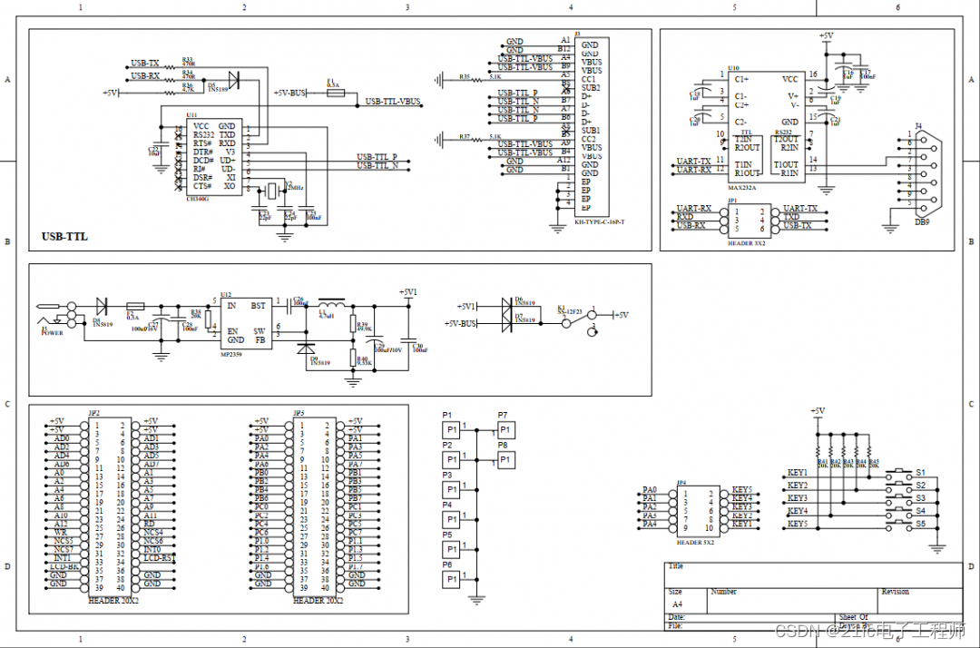 51单片机总线扩展外设 -- 外部RAM测试_mcu外挂ram贴吧-CSDN博客