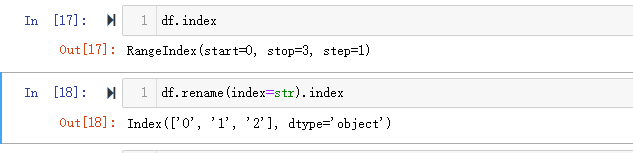 Pandas 模块-操纵数据(1)-重命名-rename()-rename_axis()_pandas rename-CSDN博客