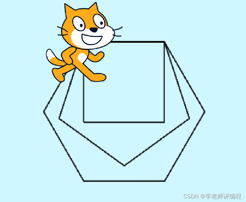 Scratch编程 画图模块8【考级真题案例1】 Scratch画图题目 Csdn博客