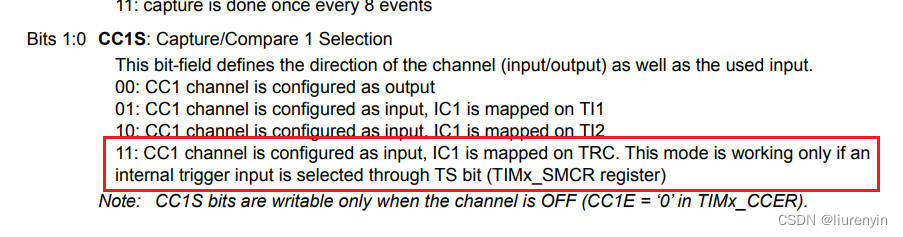 STM32F103高级定时器实现双边沿检测_polarity selection选项中没有双边沿捕获-CSDN博客