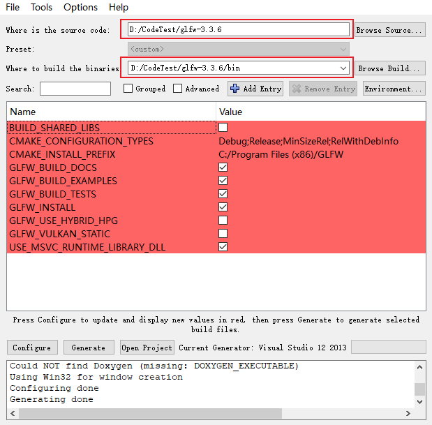 GLFW 编译_glfw编译-CSDN博客