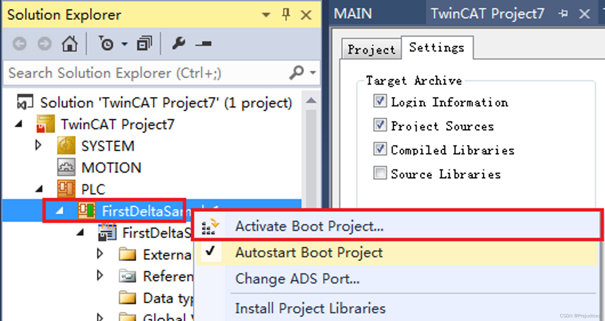 设置TwinCAT PLC开机自启动_twincat3.1从入门到精通-CSDN博客