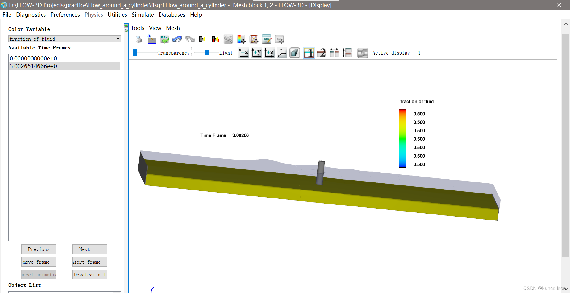 【Flow3D】水利冲淤模型练习步骤记录_flow3d冲刷-CSDN博客