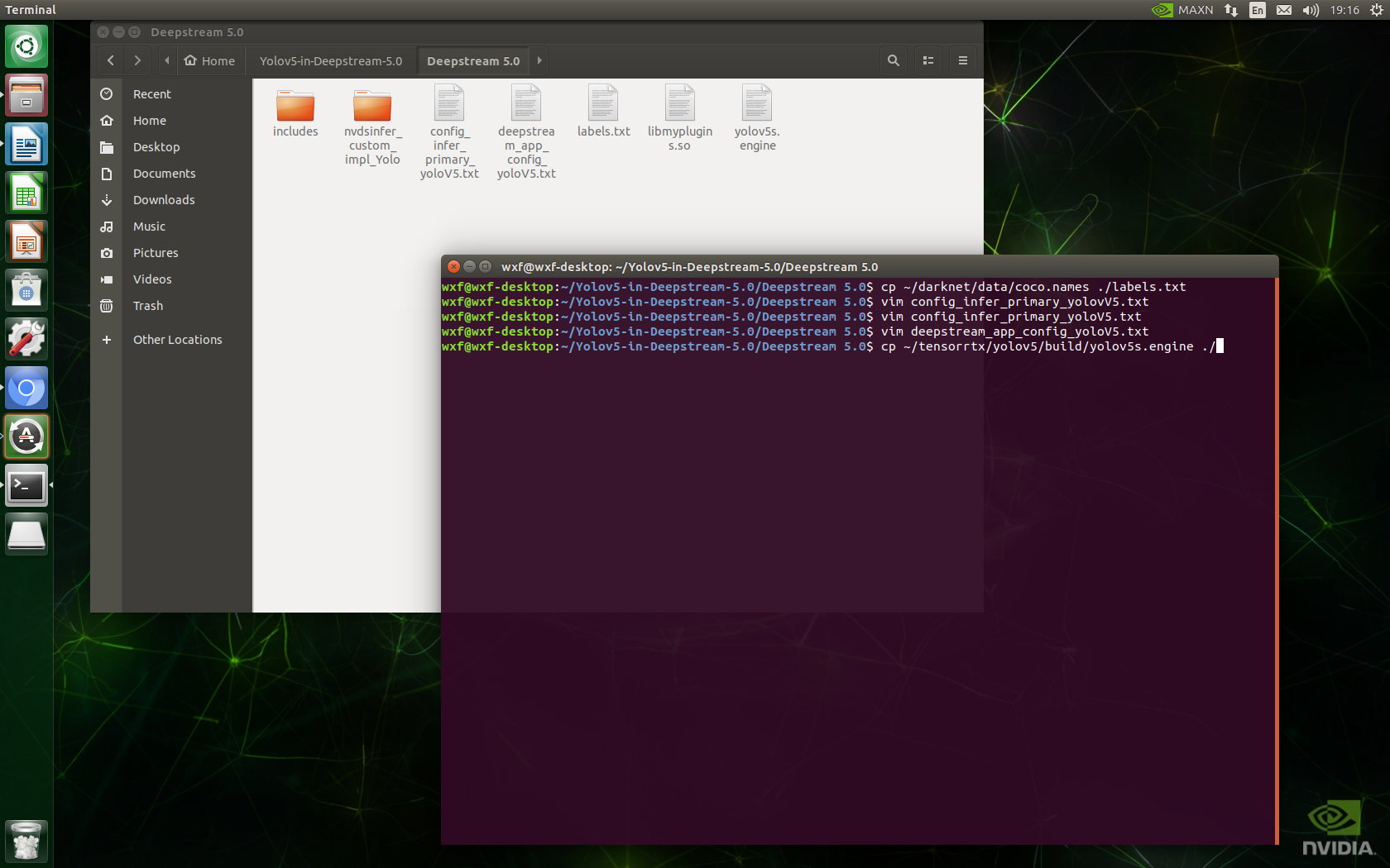 Jetson nano部署过程记录：yolov5s+TensorRT+Deepstream检测usb摄像头_deepstream查看可用摄像头_happy der 2b的博客-CSDN博客
