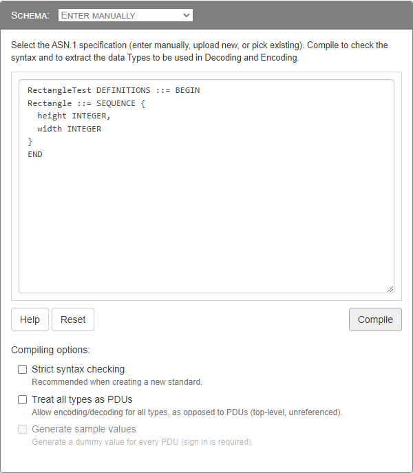 Improve codec for ASN file format using C language library ASN1C - Programmer Sought
