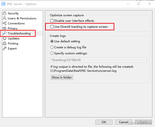 real VNC 远程出现Cannot currently show the desktop解决办法！_vnc cannot currently show the-CSDN博客