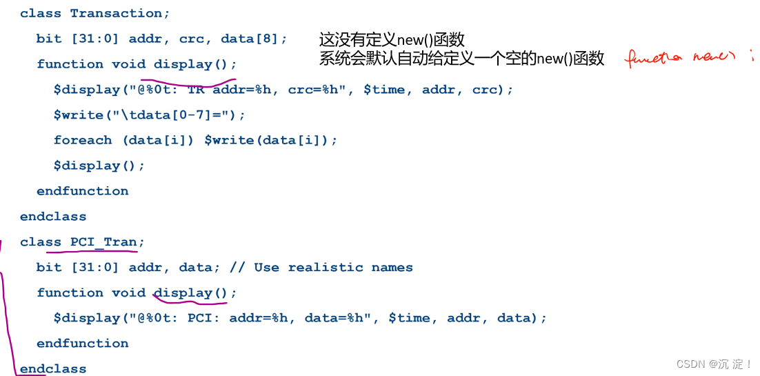 SV语言部分（3）_sv struct和class-CSDN博客