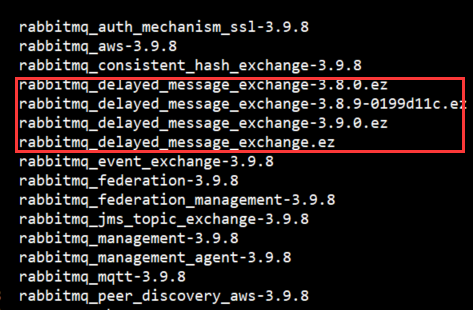 docker的rabbitmq安装延时插件出现Plugin doesn‘t support current server version. Actual broker version: “3. ...