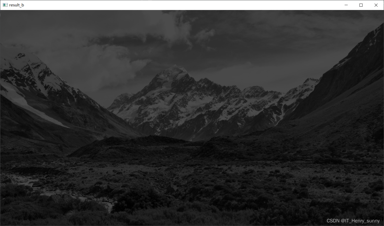 Python 图像处理opencv:灰度图对比度操作(笔记)opencv 图像灰度增强 Csdn博客