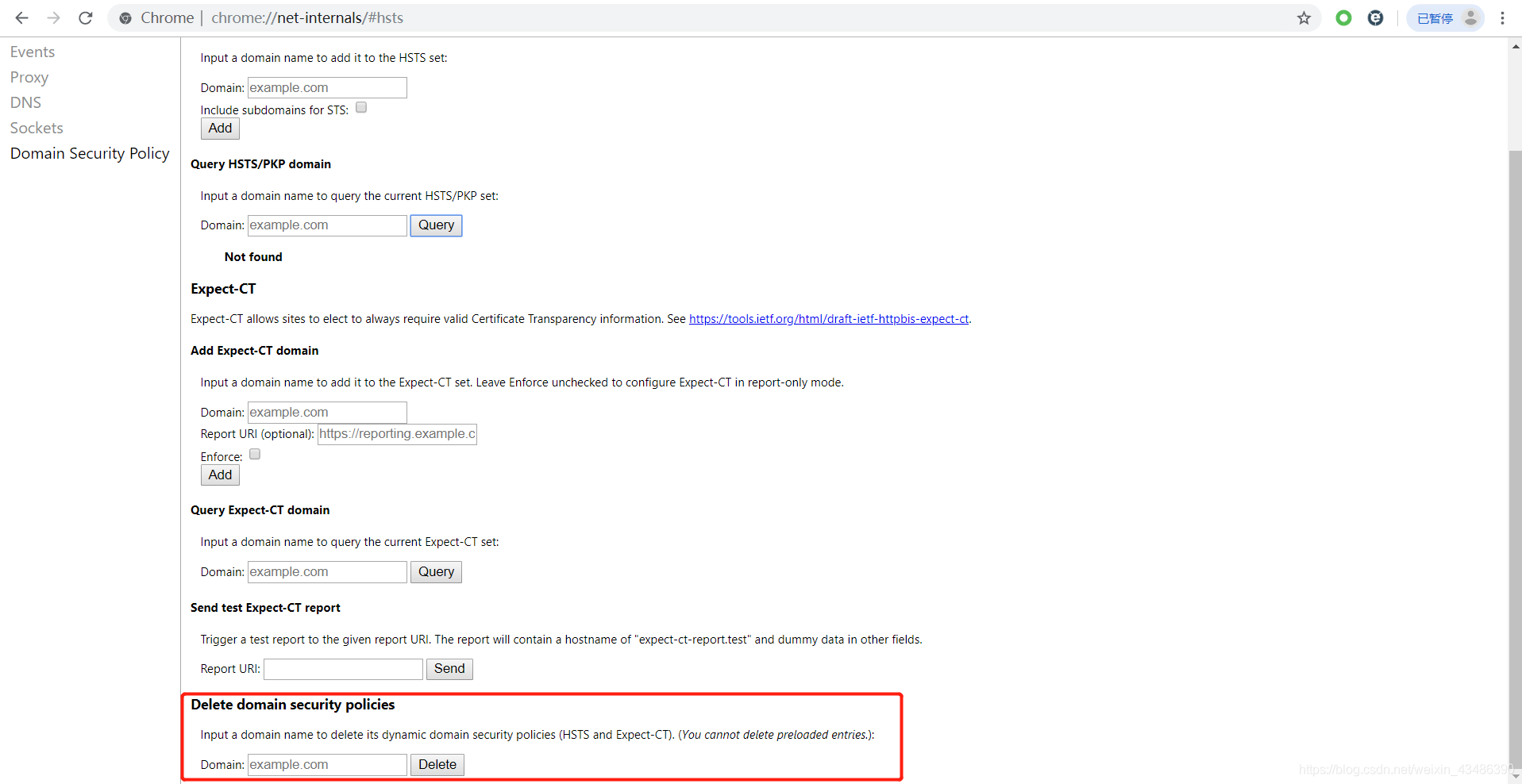 【问题解决】Chrome浏览器：该网站使用HSTS。网络错误...此页面稍后可能会工作之解决方法_因为此网站使用了 hsts-CSDN博客
