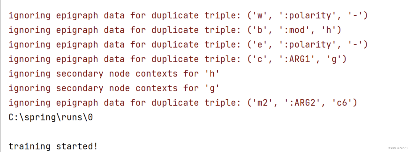 Amr Spring 论文复现 Train部分one Spring To Rule Them Both Symmetric Amr Semant Csdn博客