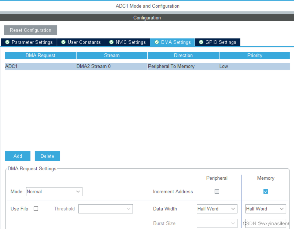 STM32F4使用CUBEMX ADC定时采样+DMA_stm32cubmax f4-CSDN博客