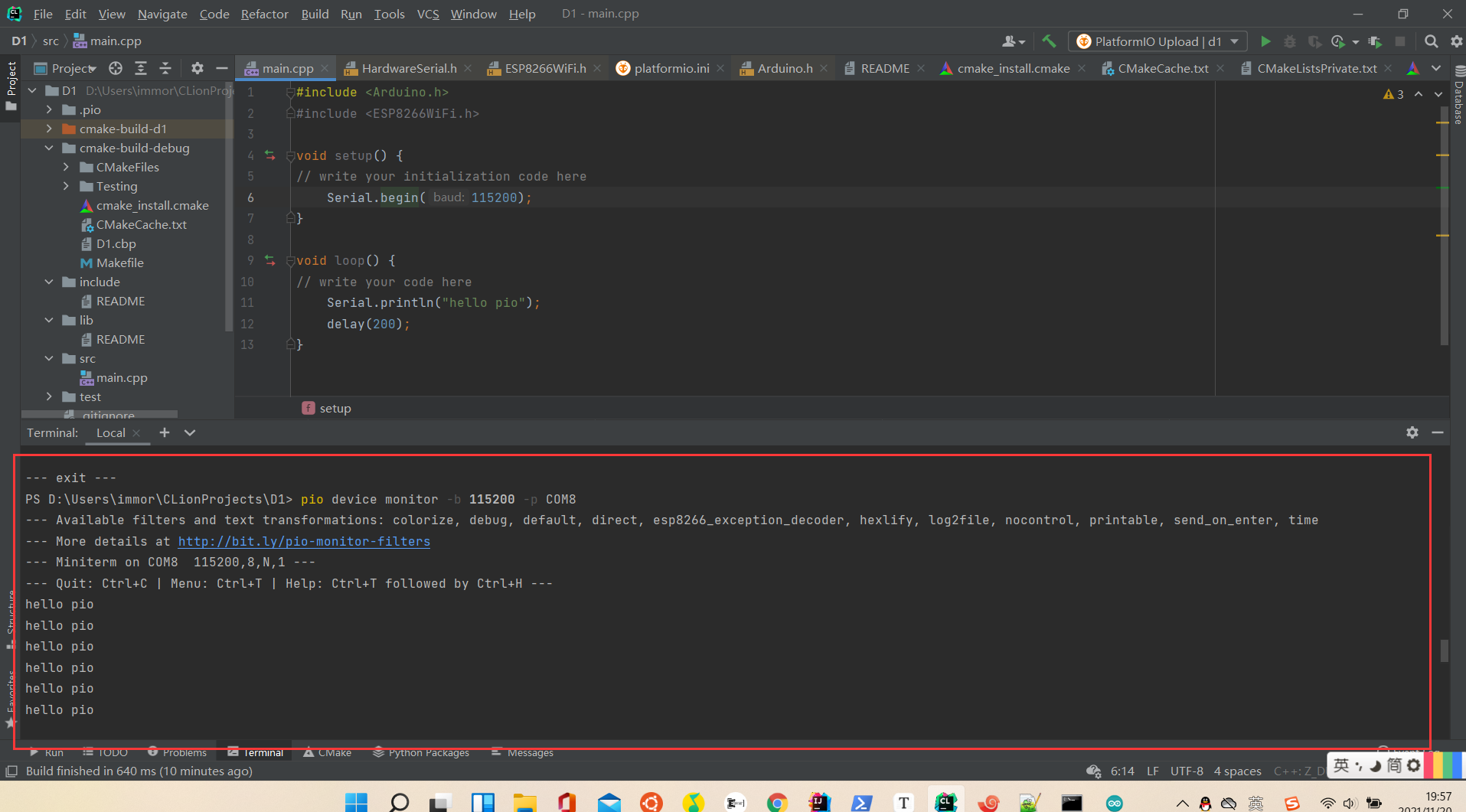 clion + platformio搭建_clion platformio-CSDN博客