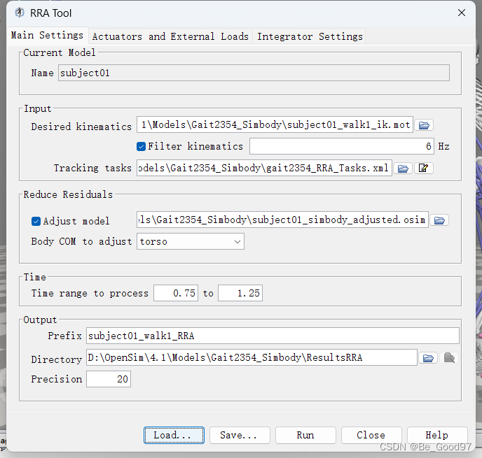 OpenSim仿真流程概述_opensim教程_Be_Good2021的博客-CSDN博客