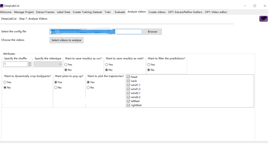 Deeplabcut----使用过程中遇到的问题_only list-like objects are allowed to be passed to-CSDN博客