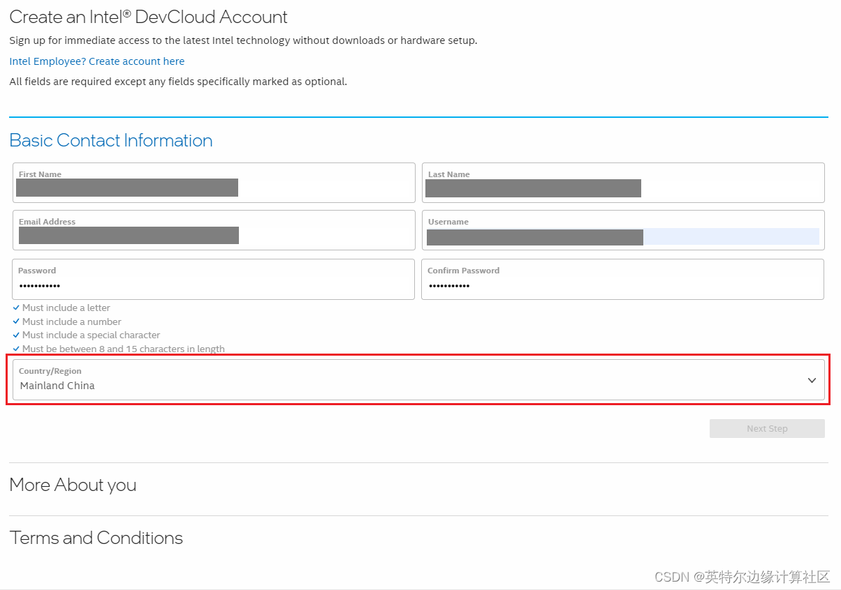 Developer Cloud注册和登录_intel devcloud教程-CSDN博客
