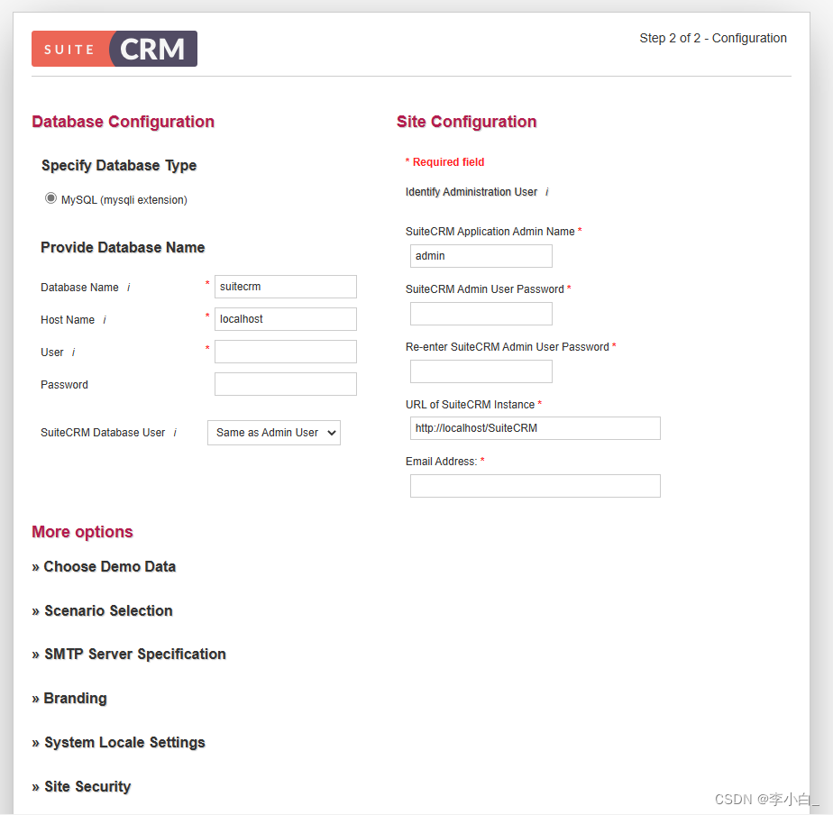Centos8安装SuiteCRM，还有我安装时碰到的问题解决方法_suitecrm安装教程-CSDN博客