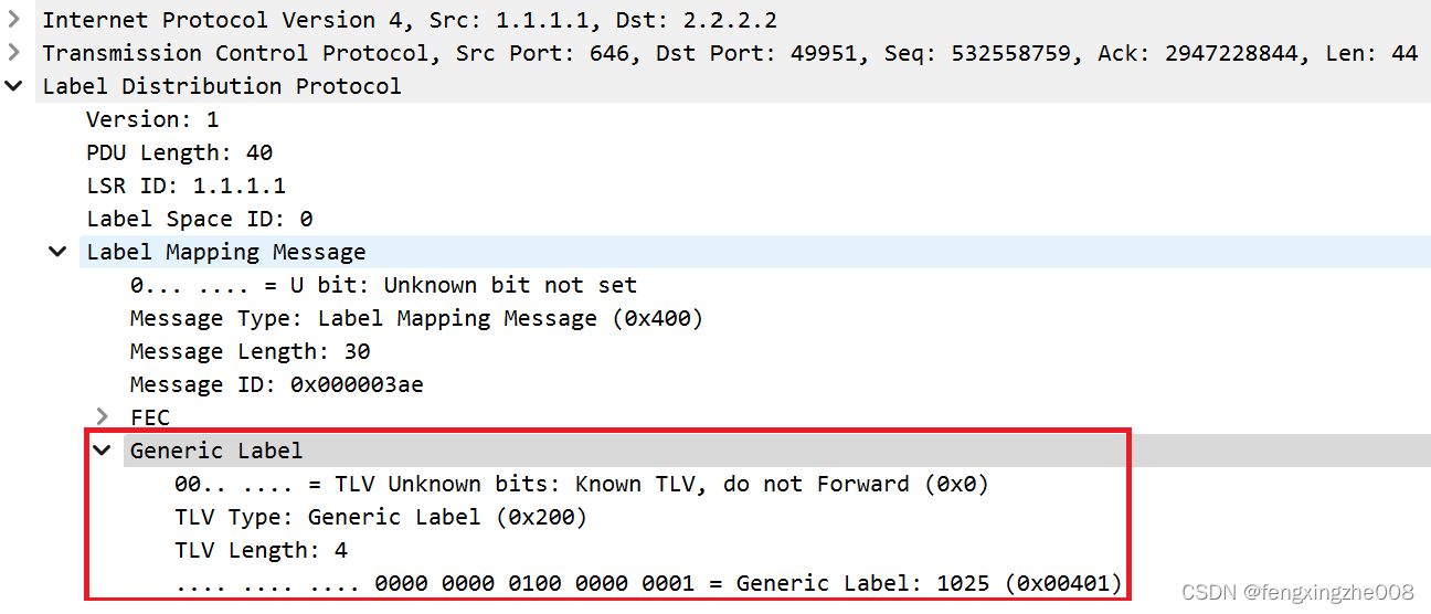 MPLS/LDP原理介绍+报文分析+配置示例_mpls报文格式-CSDN博客