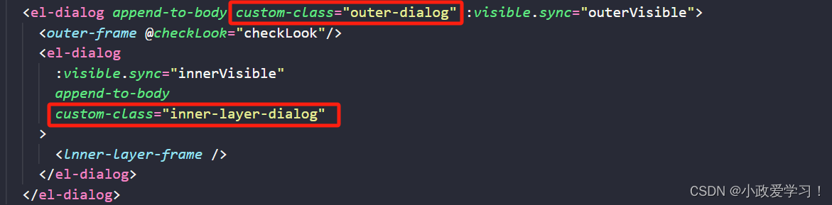 关于element中el-dialog设置append-to-body样式不生效问题_:append-to-body="true"样式乱了-CSDN博客