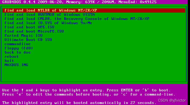 【启动技术】启动菜单_bootdos-CSDN博客