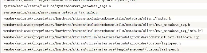 Camera-MTK Tag管理以及定义_android camera session key-CSDN博客