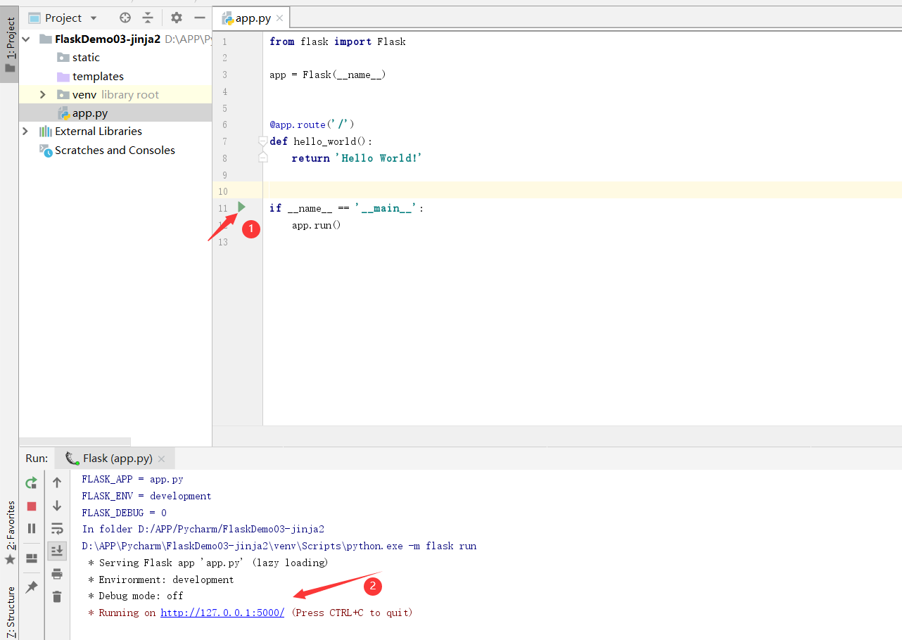 Python新建Flask项目_在python环境下uos上创建flask框架-CSDN博客