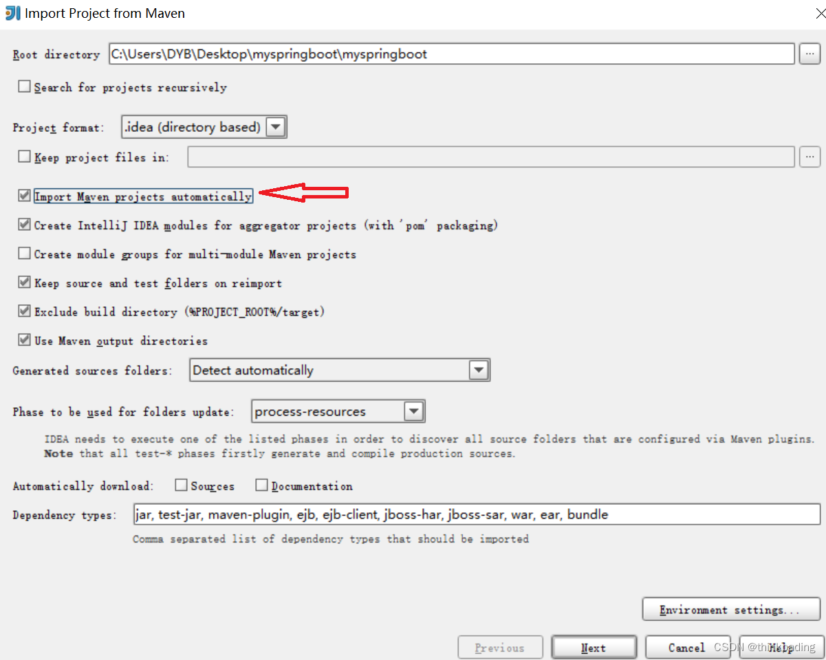 通过Spring Boot官网创建springboot工程模板，并运行试验_springboot官方模板_thinkpading的博客-CSDN博客