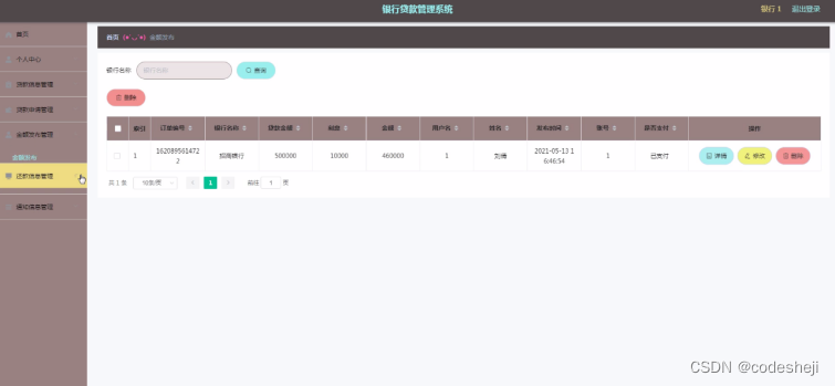 基于java+ssm+vue的银行贷款管理系统_银行风险管理系统java代码ssm框架-CSDN博客