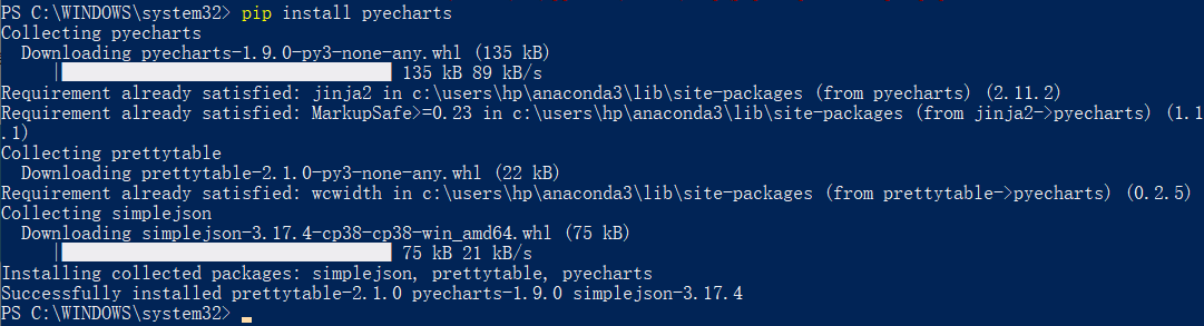 pyEcharts安装_pyecharts下载安装-CSDN博客