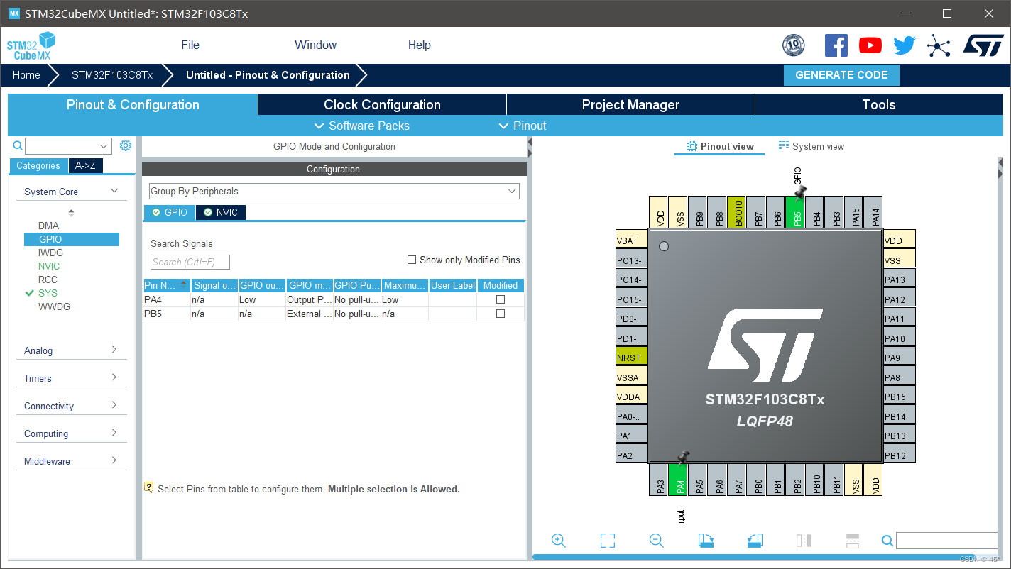 stm32外部中断模式控制灯亮灭_stm32 pb5-CSDN博客