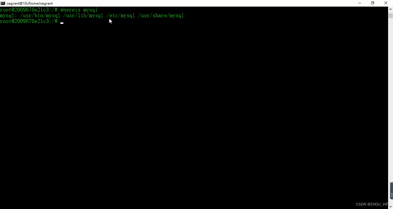 Docker 安装mysql,查询mysql安装路径 Docker安装mysql默认路径 Csdn博客