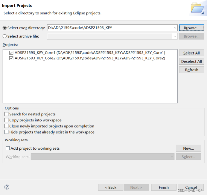 手把手教你开发ADSP-21593（三）：CCES例程详解_cces 使用教程-CSDN博客