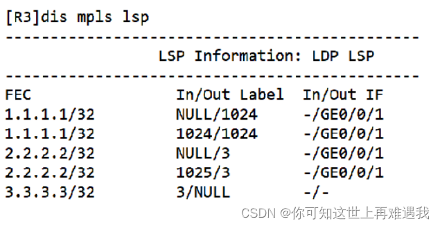 华为HCIA进阶笔记：MPLS 基本原理_华为mpls-CSDN博客