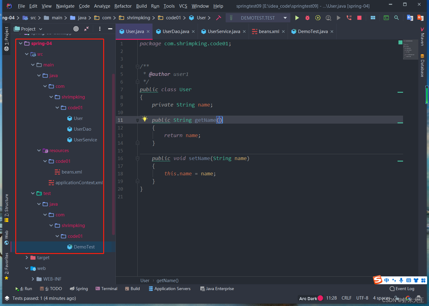 Spring构造器注入constructor Arg练习requiredargsconstructor 基类注入对象 Csdn博客
