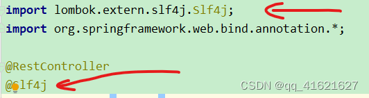 Springboot Log.info报红，已解决-CSDN博客
