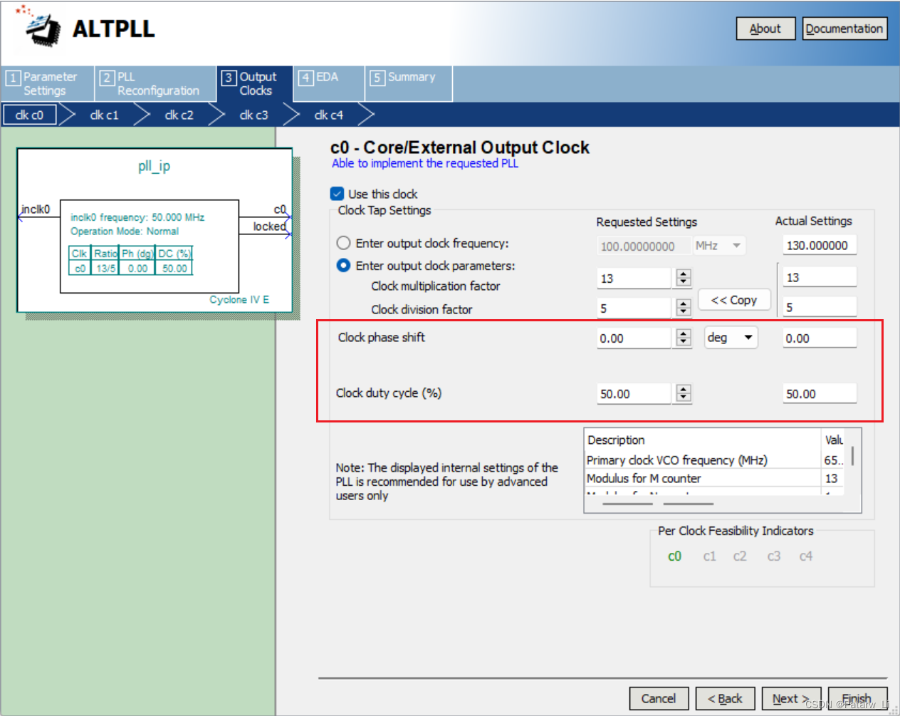 野火FPGA学习--IP核（PLL-IP核的配置和调用）_mega wizard插件管理器-CSDN博客
