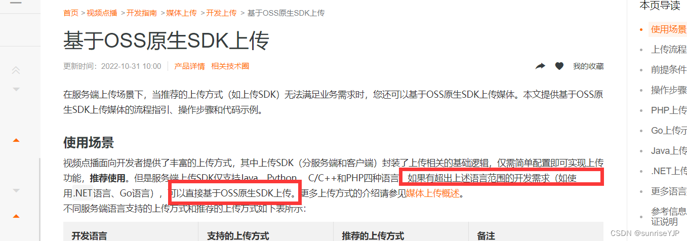 Golang操作阿里云视频点播服务上传音视频go 点播 Csdn博客