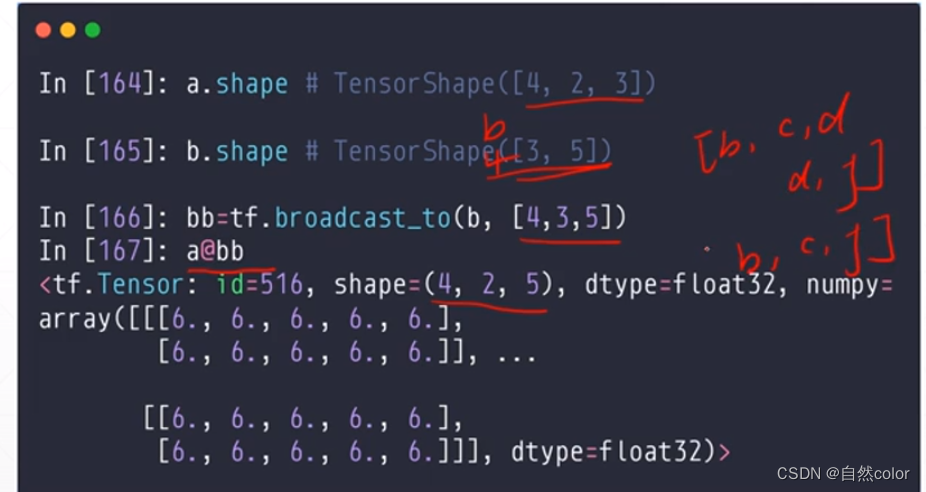 Tensorflow 基础操作1tensor 基本属性 , 维度变换,数学运算tensor属性自然color的博客 Csdn博客