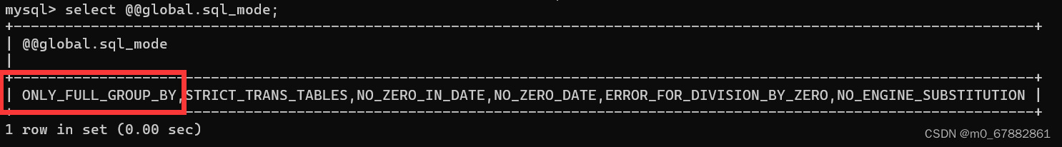 MySQL报错 Expression #2 of SELECT list is not in GROUP BY clause and contains nonaggregated column ...
