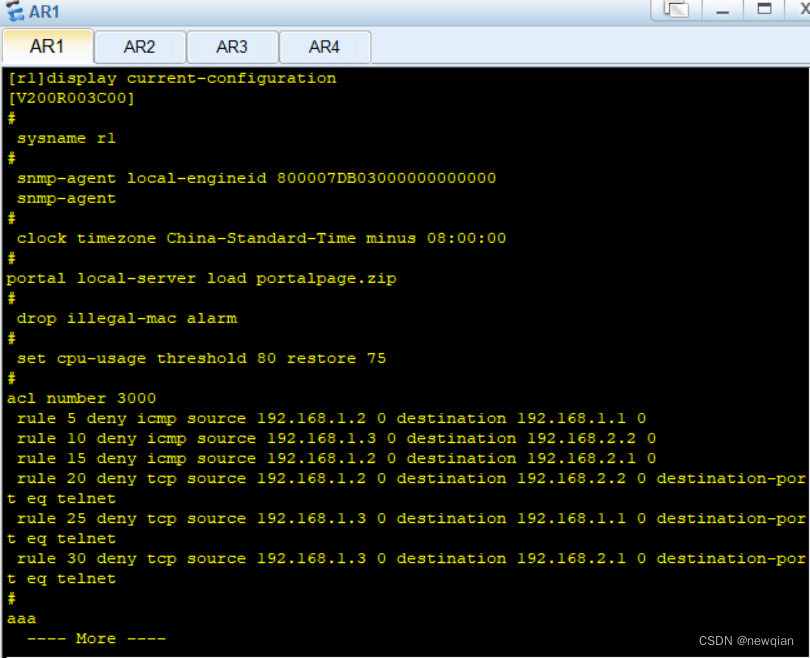 ACL小实验-CSDN博客